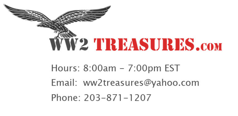 World War 2 Treasures Will Buy Your WWII Memorabilia!